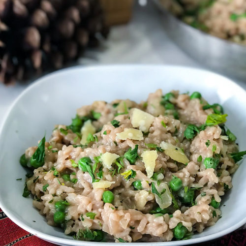 Basic Risotto with Peas – Mess in the Kitchen